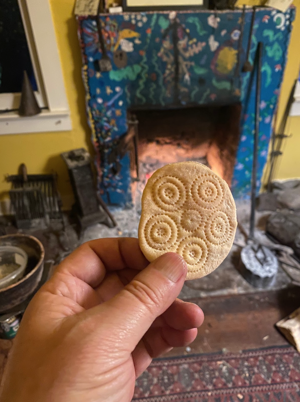 Using a Bread Stamp from Uzbekistan – William Rubel